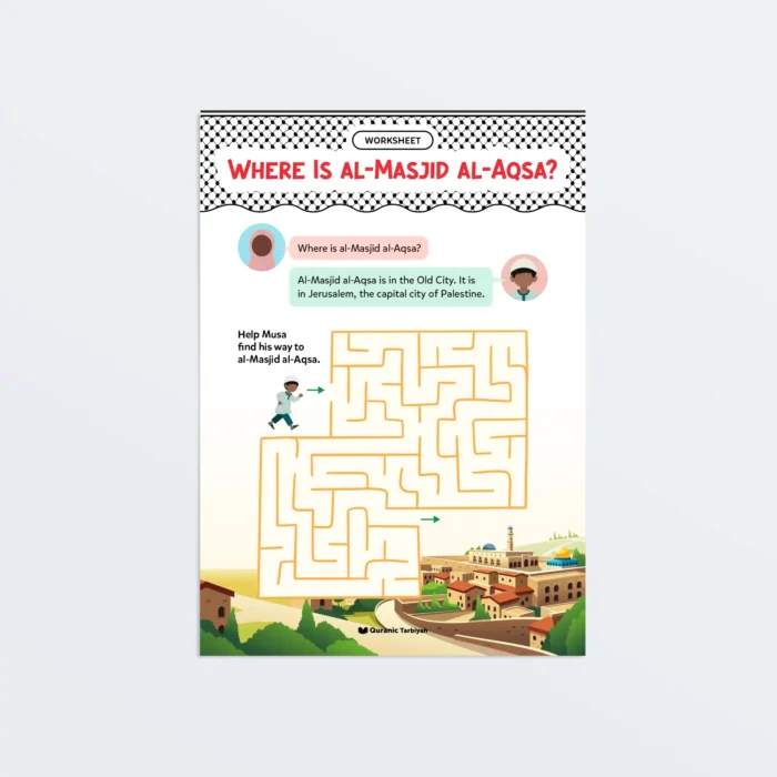 Where Is al-Masjid al-Aqsa? Activity Worksheet – al-Aqsa Week - Quranic ...